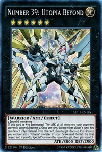 Number 39: Utopia Beyond - MP15-EN188 - 2015 Mega-Tins Mega Pack YuGiOh ...