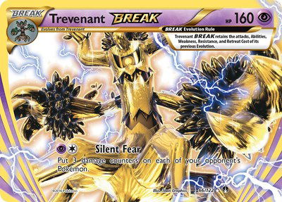 Pokemon BREAKpoint Trevenant BREAK 66