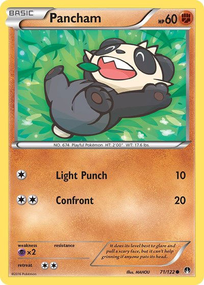 Pokemon BREAKpoint Pancham 71
