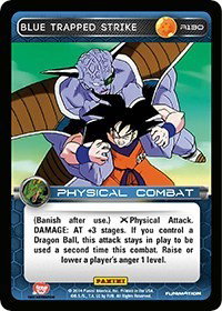 Blue Trapped Strike - R130 - Panini: Set 1 Dragon Ball Z - Collectr