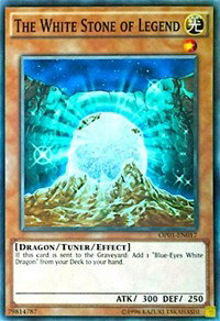 The White Stone of Legend - OP01-EN017 - OTS Tournament Pack 1 YuGiOh ...