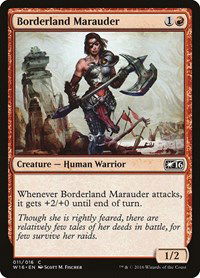 Magic: The Gathering Welcome Deck 2016 Borderland Marauder 11