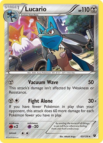 Lucario (63) - 63 - XY - Fates Collide Pokemon - Collectr