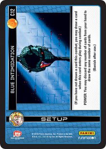Blue Intimidation - C12 - Panini: Vengeance Dragon Ball Z - Collectr