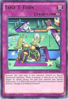 Lose 1 Turn - MP16-EN034 - 2016 Mega-Tins Mega Pack YuGiOh - Collectr