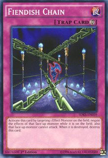 Fiendish Chain - SDKS-EN039 - Structure Deck: Seto Kaiba YuGiOh - Collectr