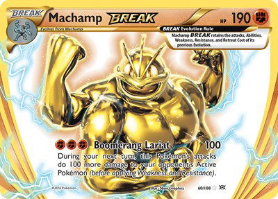 Pokemon Evolutions Machamp BREAK 60/108