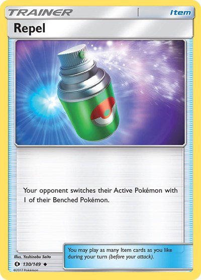 Repel - 130 - Sun & Moon Base Set Pokemon - Collectr
