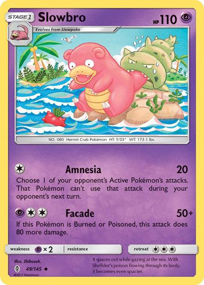 Pokemon Guardians Rising Slowbro 49/145