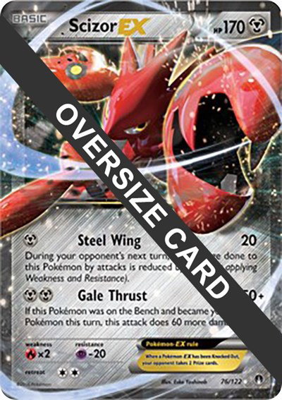 Scizor EX - 076/122 - Jumbo Cards Pokemon - Collectr