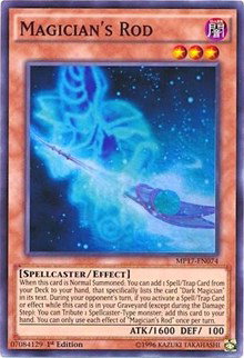 Magician's Rod - MP17-EN074 - 2017 Mega-Tins Mega Pack YuGiOh - Collectr