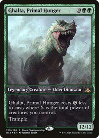 Ghalta, Primal Hunger - 130 - Game Day & Store Championship Promos ...