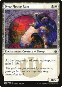 Nyx-Fleece Ram - 26 - Masters 25 Magic: The Gathering - Collectr