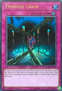 YuGiOh Legendary Collection Kaiba Fiendish Chain LCKC-EN095