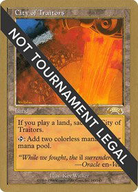 Magic: The Gathering World Championship Decks City of Traitors - 1999 ...