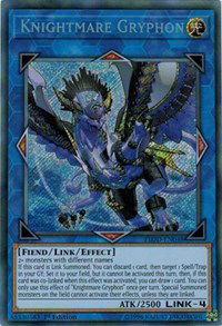 YuGiOh Flames of Destruction Knightmare Gryphon FLOD-EN048