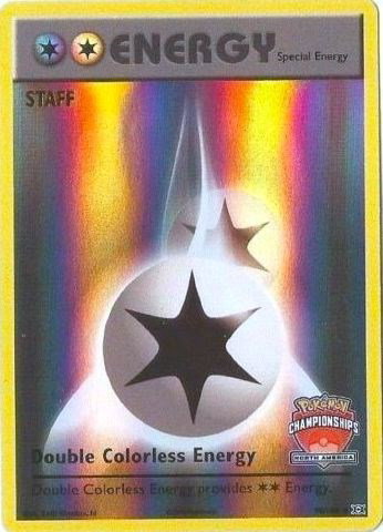 Double Colorless Energy (NA Championship Promo) [Staff] - 090/123 ...