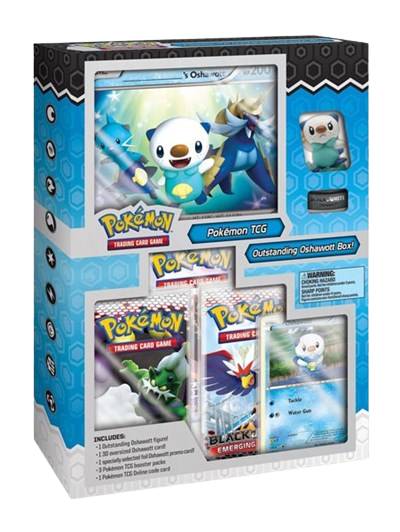 Starter Figure Boxes: Outstanding Oshawott Box - Emerging Powers ...