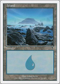 Magic: The Gathering 7th Edition Island (334) 334
