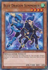 YuGiOh Speed Duel Decks: Destiny Masters Blue Dragon Summoner SS01-ENA08