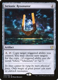 Strionic Resonator - 224 - Commander 2019 Magic: The Gathering - Collectr
