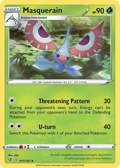 Masquerain - 011/192 - Rebel Clash Pokemon - Collectr