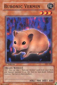 YuGiOh Pharaoh's Servant Bubonic Vermin PSV-057