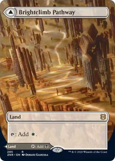 Brightclimb Pathway (Borderless) - 285 - Zendikar Rising Magic: The ...