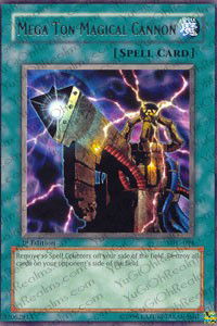 YuGiOh Magician's Force Mega Ton Magical Cannon MFC-094