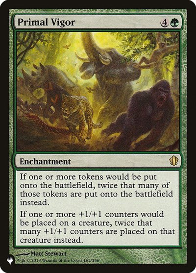 Primal Vigor - 162 - The List Magic: The Gathering - Collectr