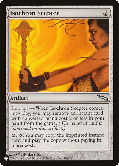 Isochron Scepter - 188 - The List Magic: The Gathering - Collectr
