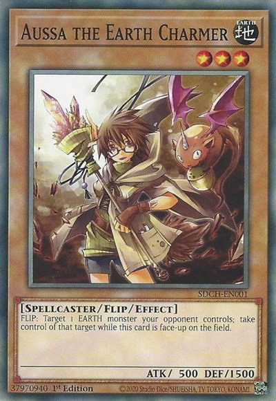 YuGiOh Structure Deck: Spirit Charmers Aussa the Earth Charmer SDCH-EN001