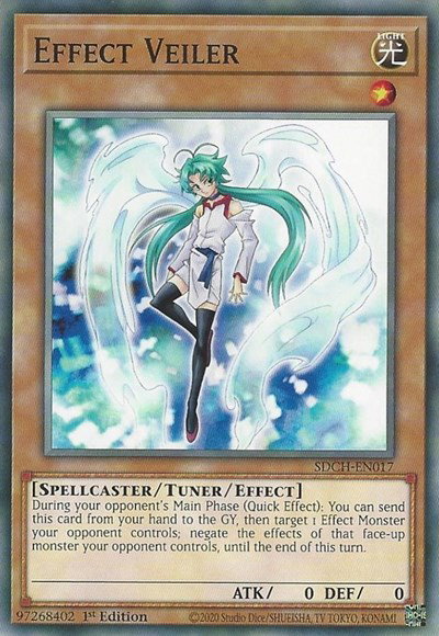 Effect Veiler - SDCH-EN017 - Structure Deck: Spirit Charmers YuGiOh ...