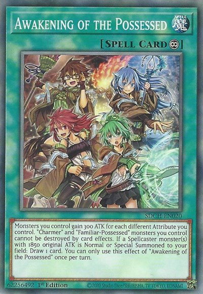 Awakening of the Possessed - SDCH-EN020 - Structure Deck: Spirit ...