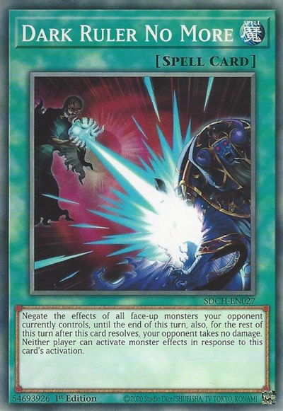 YuGiOh Structure Deck: Spirit Charmers Dark Ruler No More SDCH-EN027