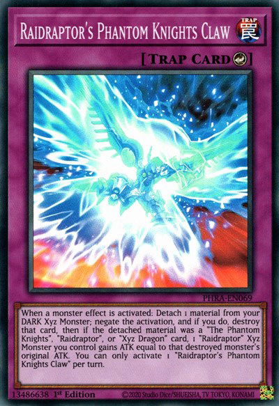 Raidraptor's Phantom Knights Claw - PHRA-EN069 - Phantom Rage YuGiOh - Collectr