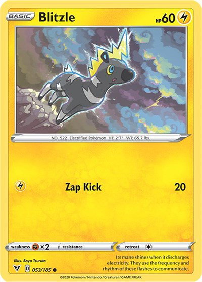 Blitzle - 053/185 - Vivid Voltage Pokemon - Collectr