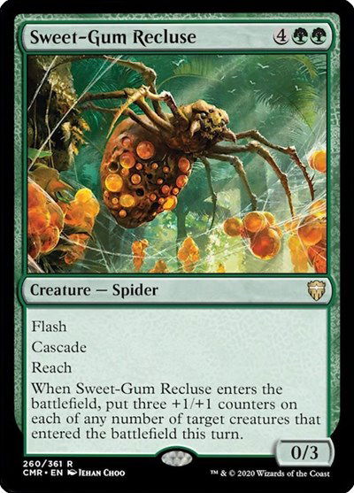 Sweet-Gum Recluse - 260 - Commander Legends Magic: The Gathering - Collectr