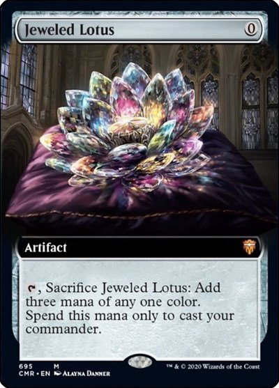 Jeweled Lotus (Extended Art) - 695 - Commander Legends Magic: The ...