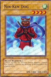 YuGiOh Dark Crisis Nin-Ken Dog DCR-002