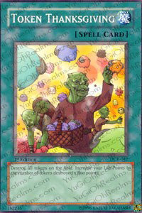 Token Thanksgiving - DCR-041 - Dark Crisis YuGiOh - Collectr