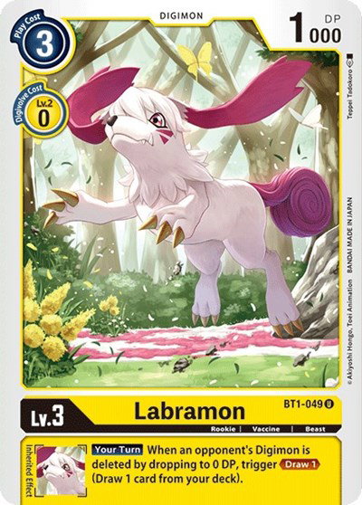 Labramon - BT1-049 U - Release Special Booster Digimon - Collectr