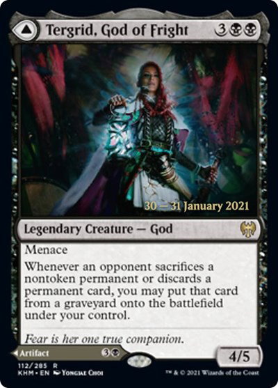 Tergrid, God of Fright - 112 - Prerelease Cards Magic: The Gathering ...