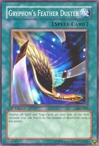 Gryphon's Feather Duster - IOC-091 - Invasion of Chaos YuGiOh - Collectr