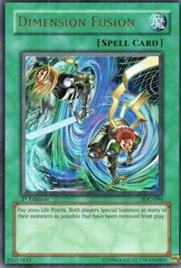 Dimension Fusion - IOC-094 - Invasion of Chaos YuGiOh - Collectr