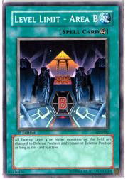 YuGiOh Ancient Sanctuary Level Limit - Area B AST-092