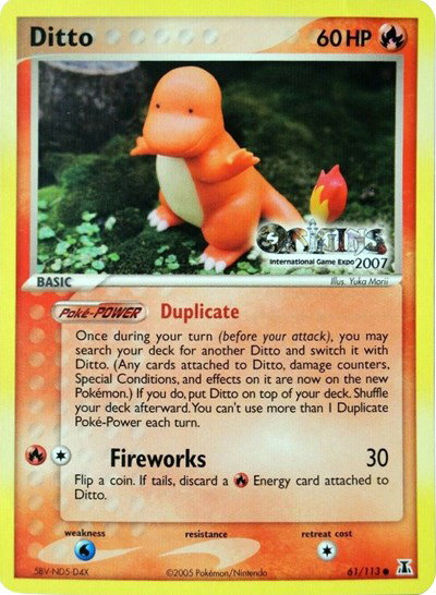 Ditto - 61 - Nintendo Promos Pokemon - Collectr