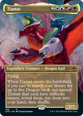 Magic: The Gathering Adventures in the Forgotten Realms Tiamat ...