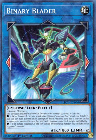 YuGiOh Lightning Overdrive Binary Blader LIOV-EN096