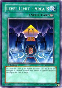 Level Limit - Area B - SD3-EN024 - Structure Deck: Blaze of Destruction ...